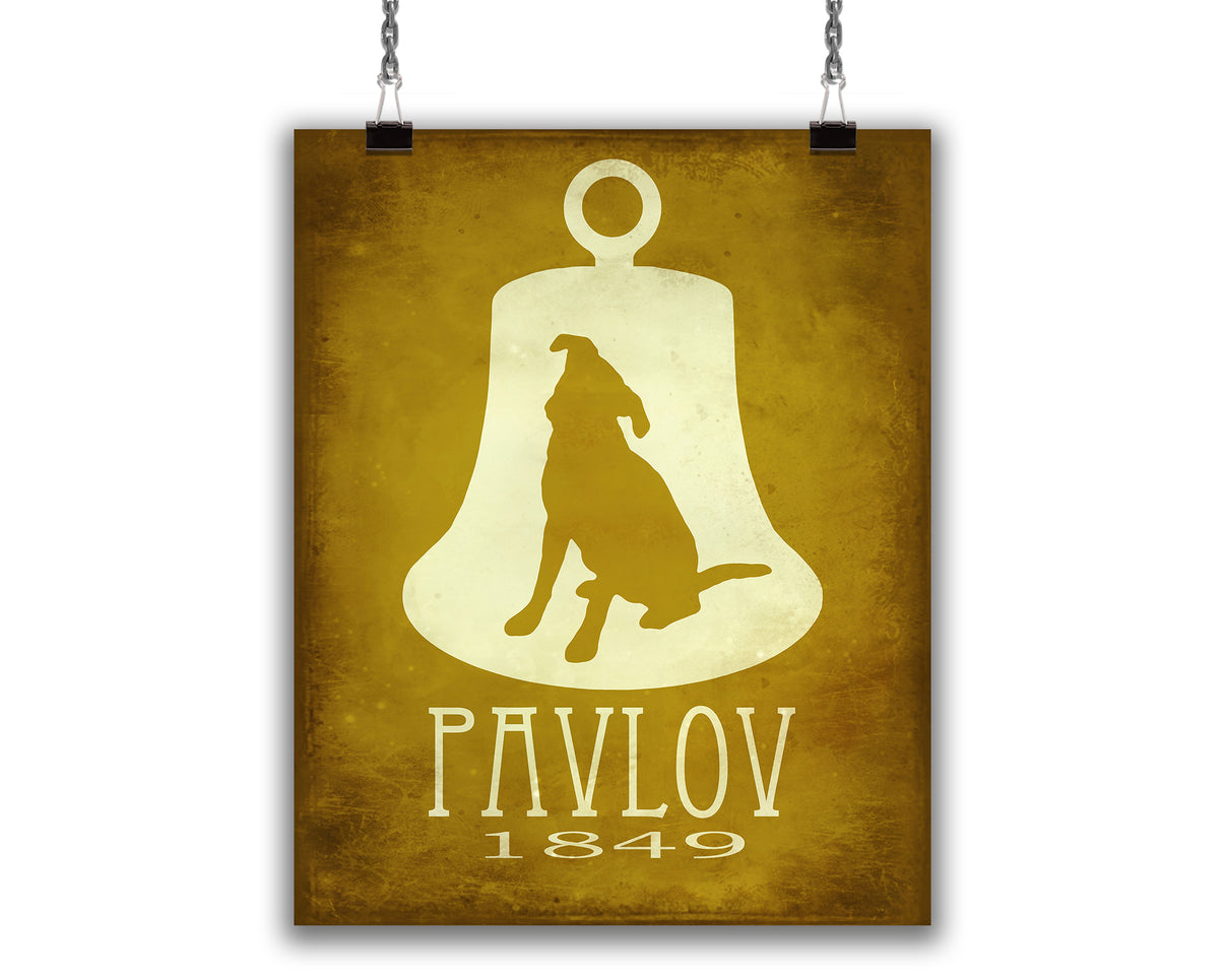 Ivan Pavlov Dog Art Print, Animal Lover and Psychology Decor – Megan ...